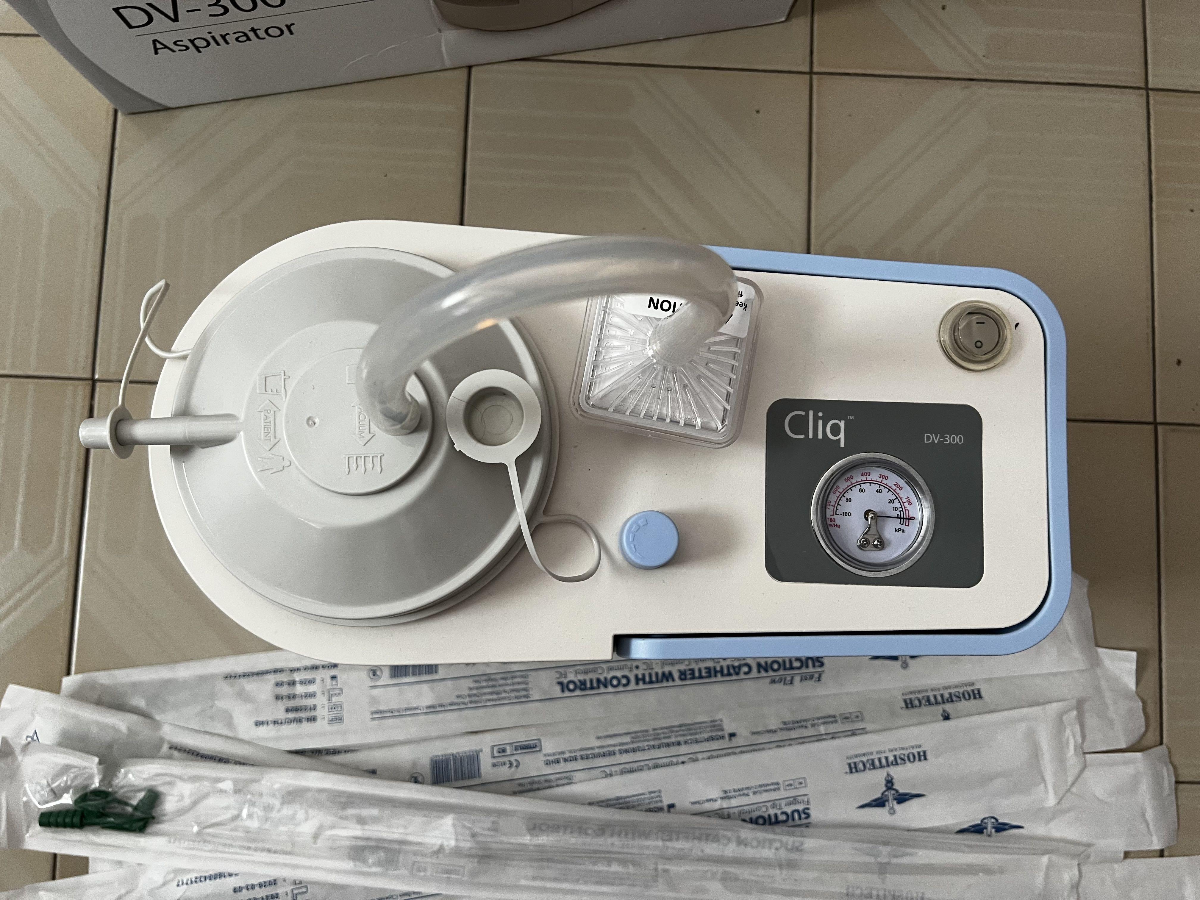 Cliq DV-300 Aspirator suction pump / machine, Health & Nutrition ...