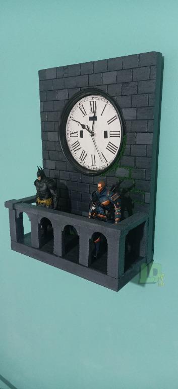 Clock Tower Diorama (Wall Clock), Hobbies & Toys, Toys & Games on Carousell