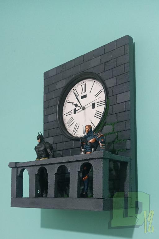 Clock Tower Diorama (Wall Clock), Hobbies & Toys, Toys & Games on Carousell