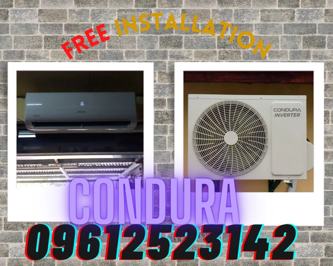 CONDURA Prima Inverter Split Type With Free Installation, TV & Home ...