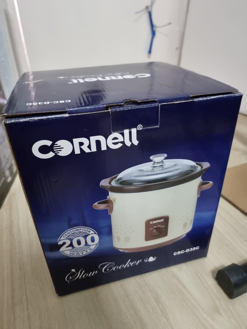 Cornell Slow Cooker 3 Litre CSCD35C, TV & Home Appliances, Kitchen ...
