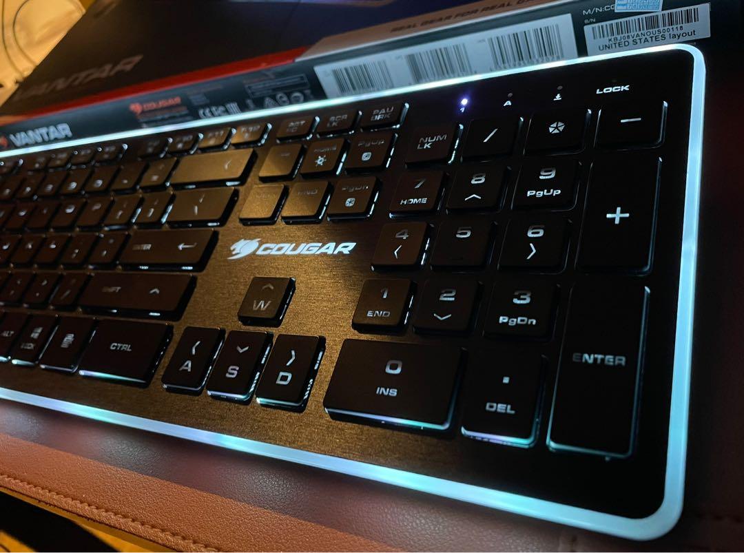 Cougar VANTAR Gaming Keyboard with FREE Laptop Stand, Computers & Tech ...