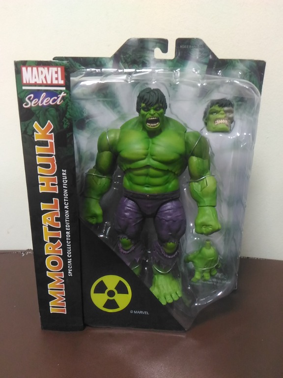 Diamond Marvel Select Immortal Hulk Authentic, Hobbies & Toys, Toys ...
