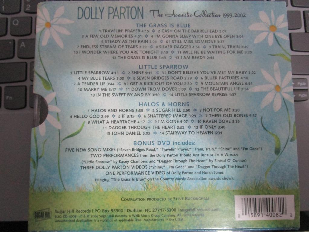 Dolly Parton - The Acoustic Collection 1999-2002 美版 3CD+1DVD 不設平郵寄出, 興趣 ...