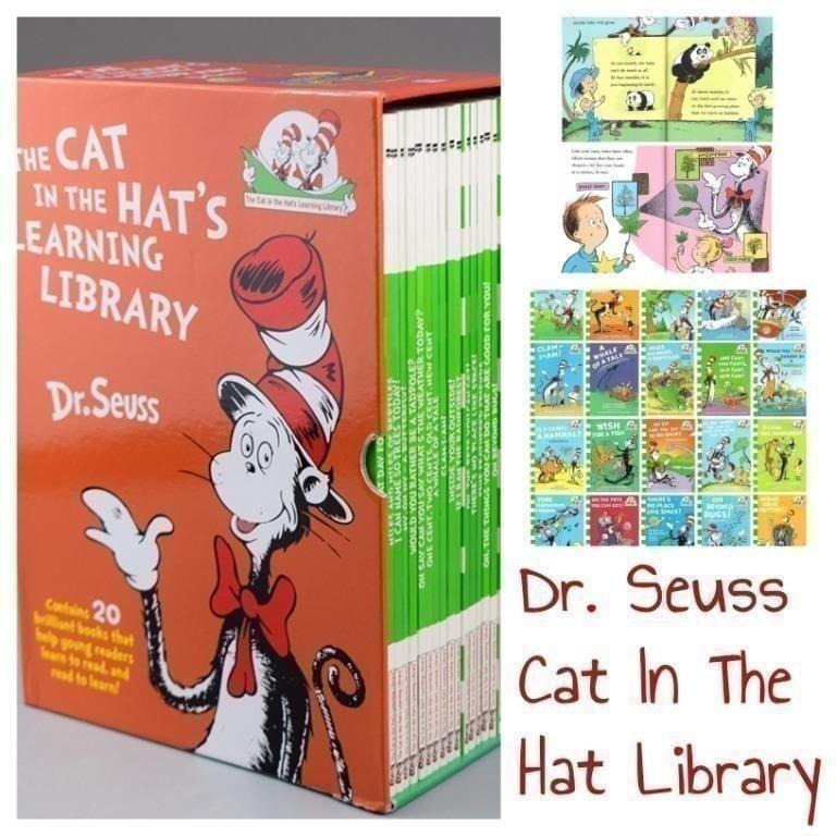 Dr. Seuss Cat In The Hat Learning Library, Hobbies & Toys, Books ...