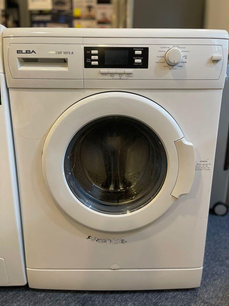 ELBA EWF 1073 A 7KG FRONT LOAD WASHING MACHINE Condition 8/10 One month ...