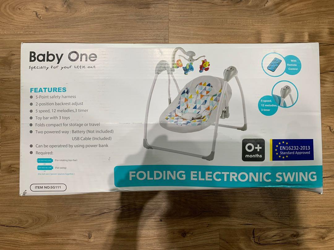 Electronic Swing, Babies & Kids, Baby Nursery & Kids Furniture, Kids ...