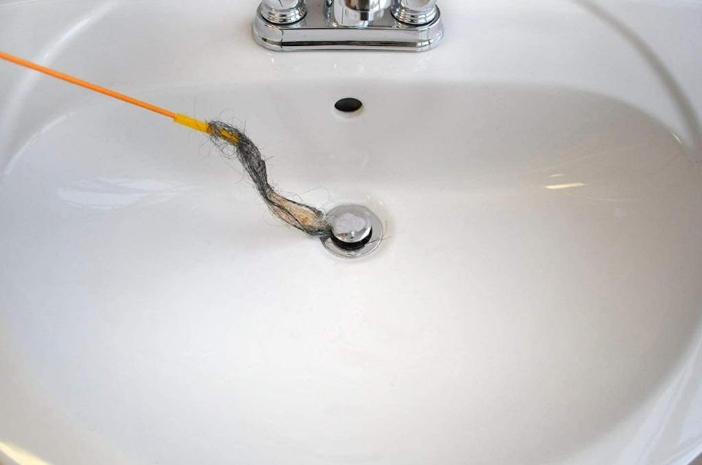 Flexisnake Drain Weasel Sink Snake - Drain Clog Remover Kit Includes ...