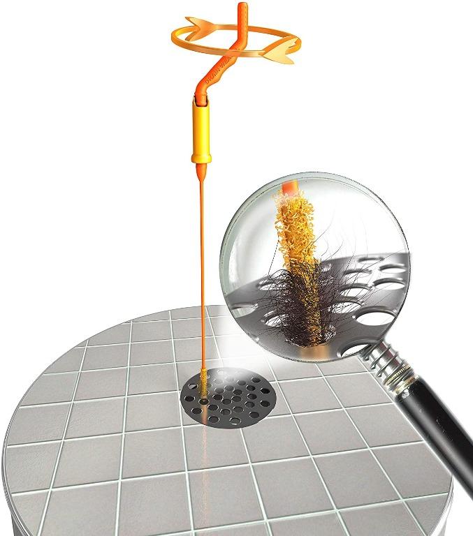 Flexisnake Drain Weasel Sink Snake - Drain Clog Remover Kit Includes ...
