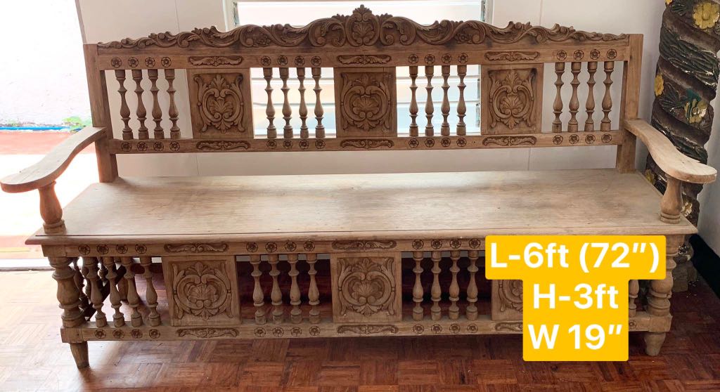 Gallinera 3 Seater, Furniture & Home Living, Furniture, Chairs on Carousell