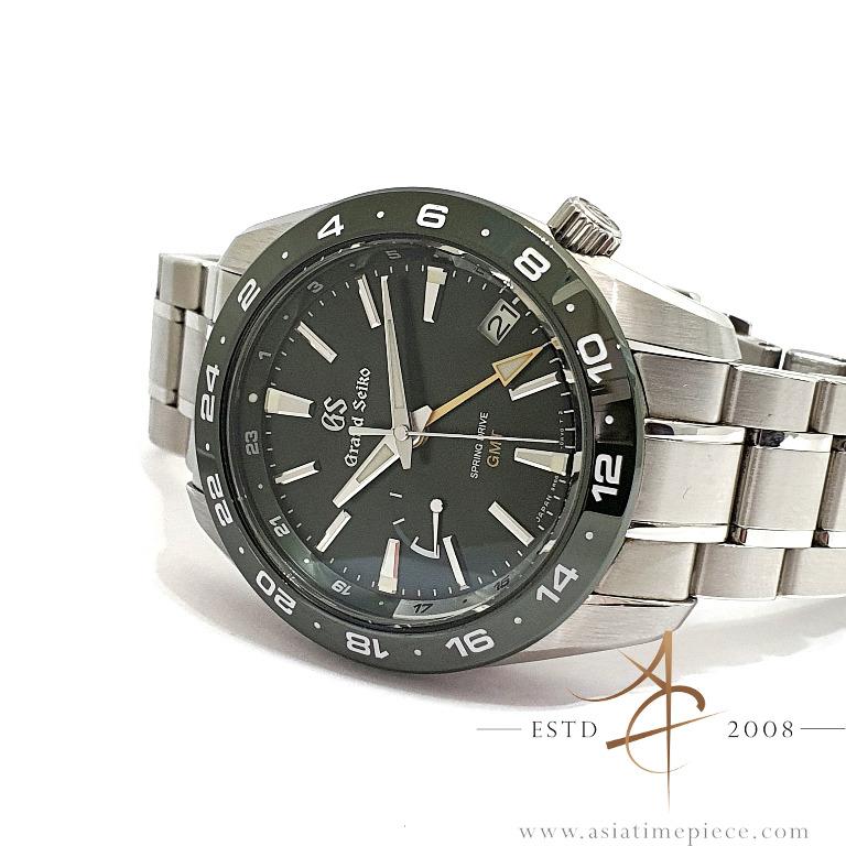 Grand Seiko SBGE257 Sports Collection Spring Drive GMT Green (2021 ...
