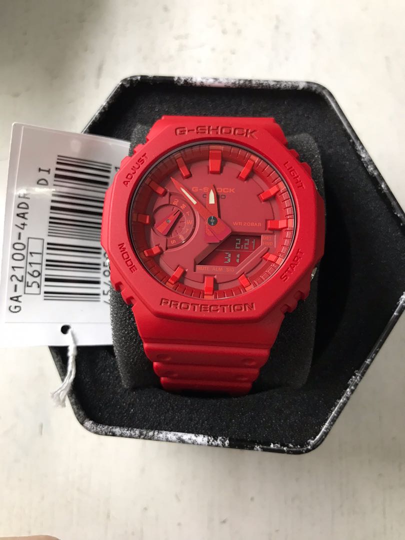 Gshock Casioak GA2100-4 GA2100-4A, Men's Fashion, Watches & Accessories ...