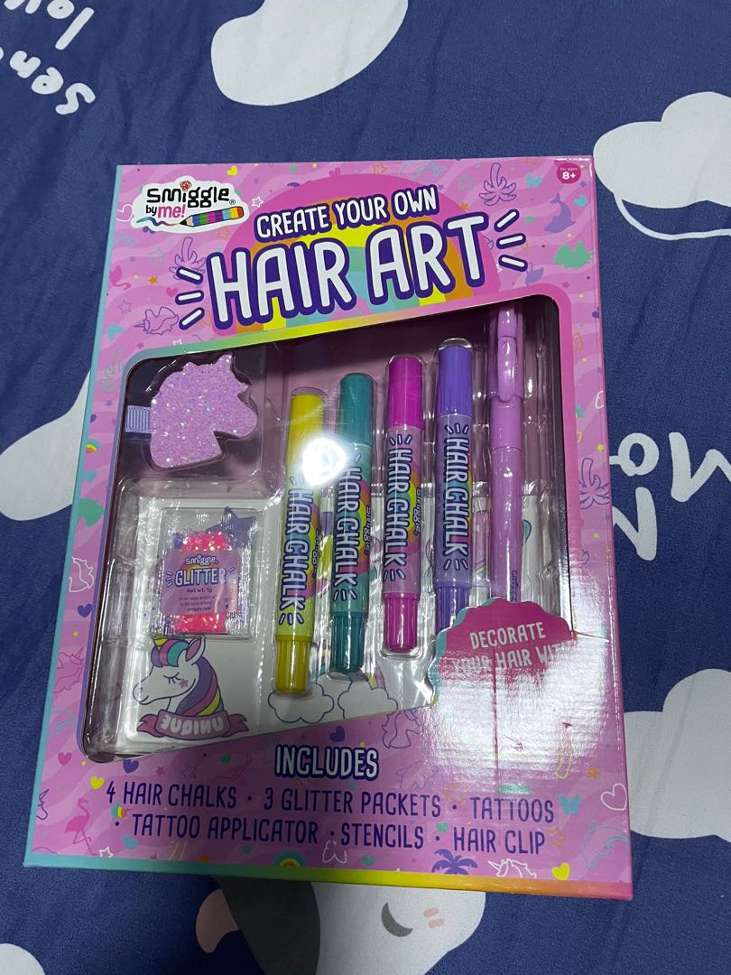 Smiggle Hair Art for kids, Women's Fashion, Watches & Accessories, Hair ...