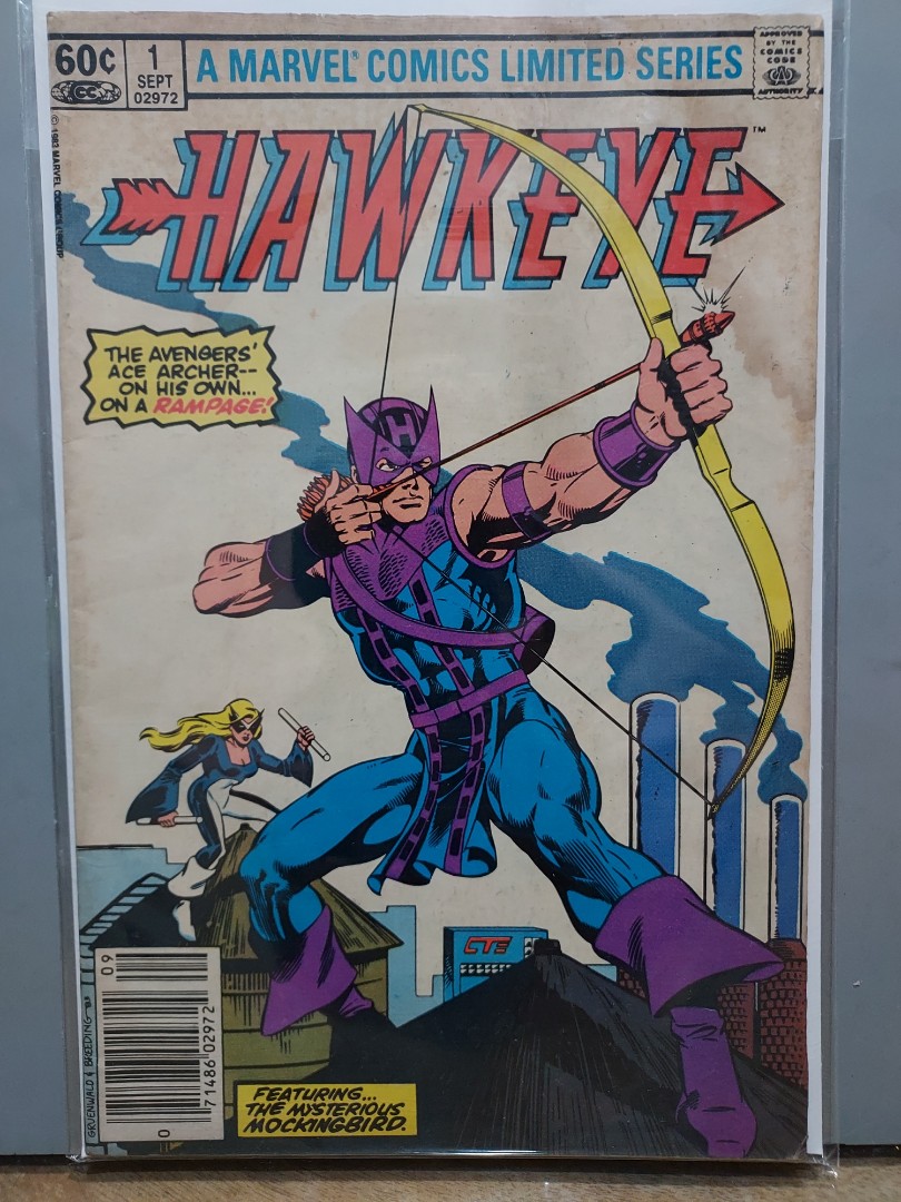 Hawkeye Vol. 1 No.1 September 1983 Marvel Comics, Hobbies & Toys, Books ...