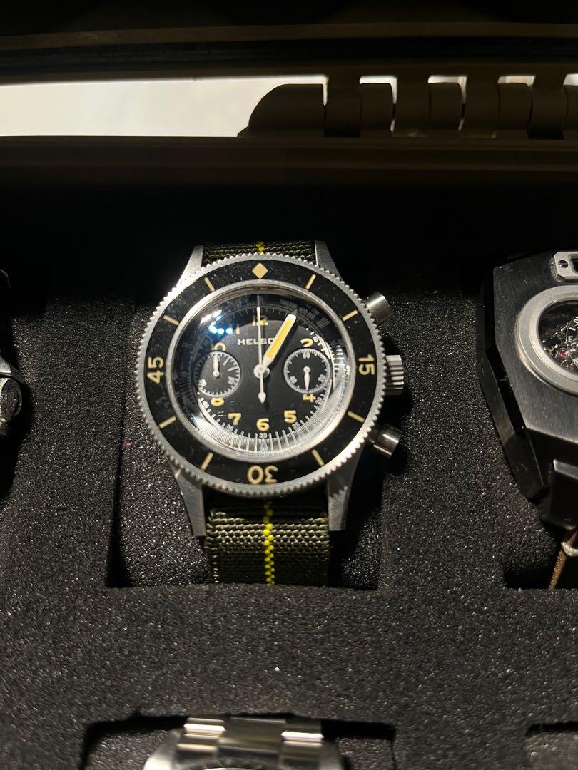 Helson skindiver chronograph, Luxury, Watches on Carousell