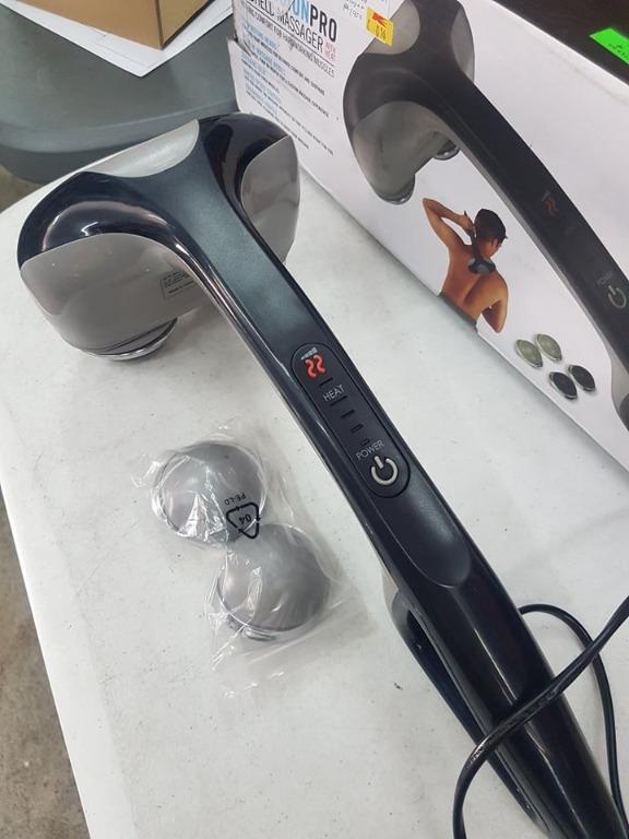 Homedics Percussion Pro Handheld Massager With Heat Health And Nutrition Massage Devices On