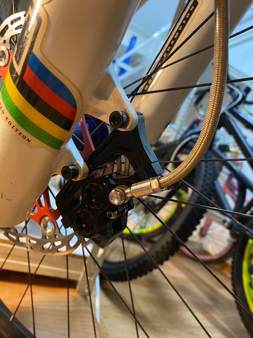 Hope mono m4 stealth edition mtb enduro dh brakeset, Sports Equipment ...