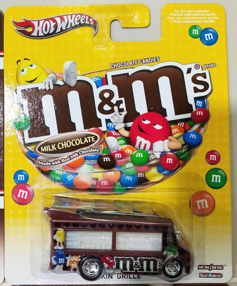 Hot Wheels Pop Culture Snickers M&Ms Skittles Dove 3Musketeers Milky ...