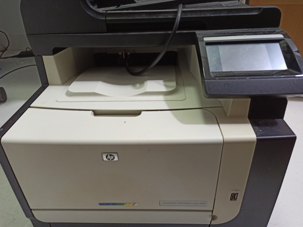 HP LaserJet Pro CM1415fnw Color Multifunction Printer, Computers & Tech ...