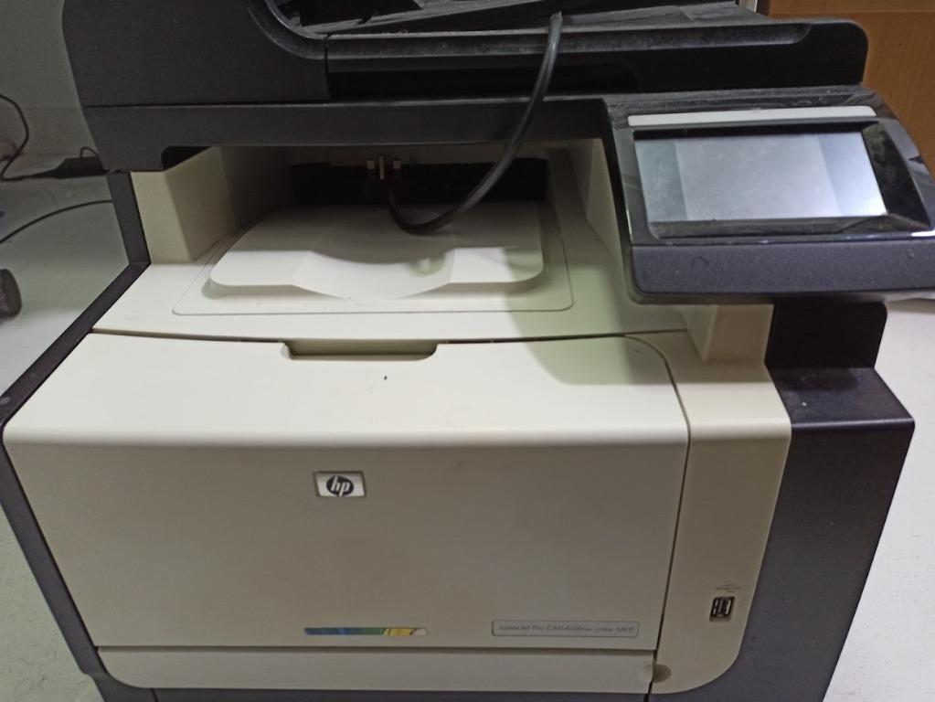 HP LaserJet Pro CM1415fnw Color Multifunction Printer, Computers & Tech ...