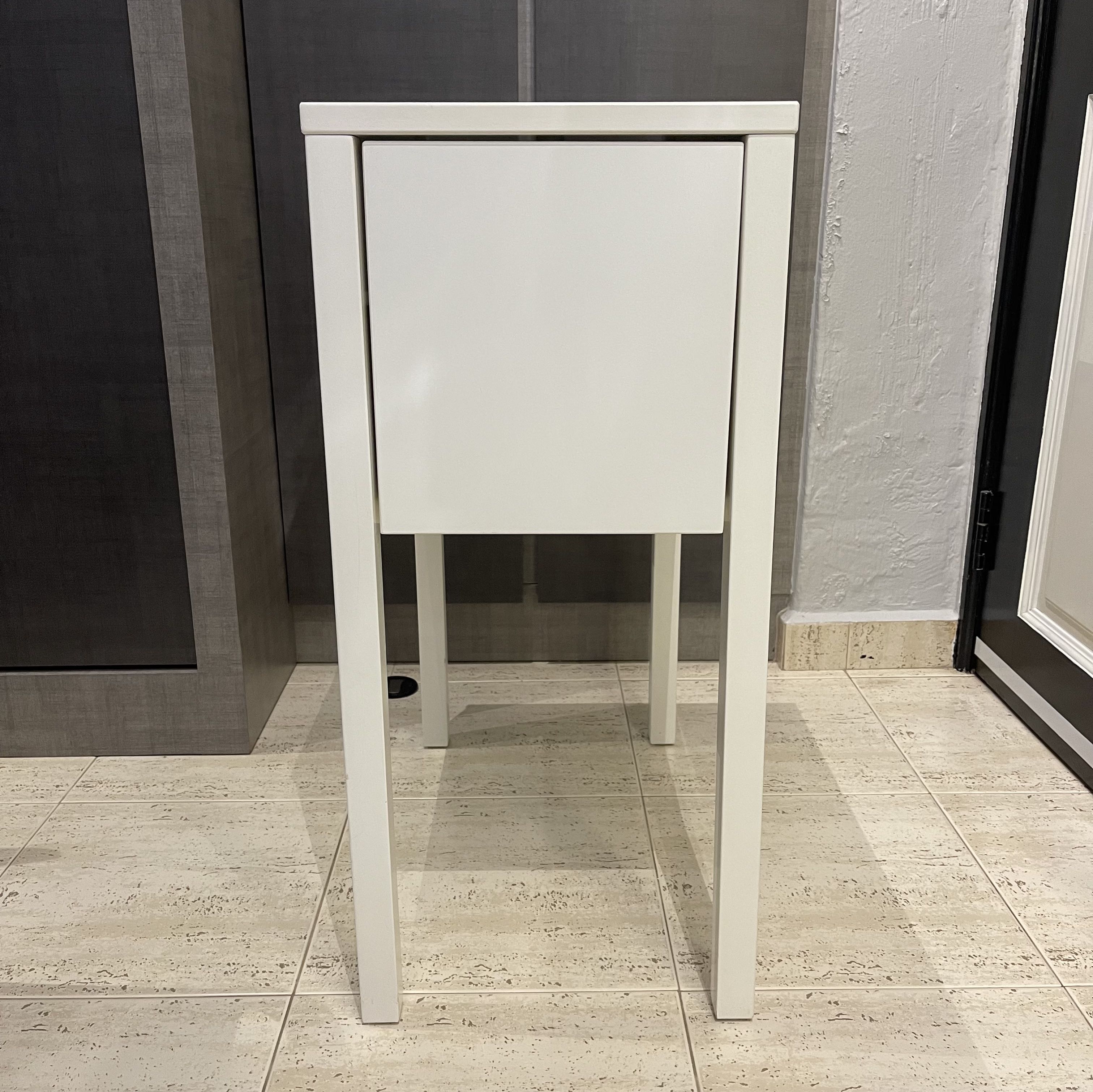 Ikea Nordli Bedside Table, Furniture & Home Living, Furniture, Shelves ...