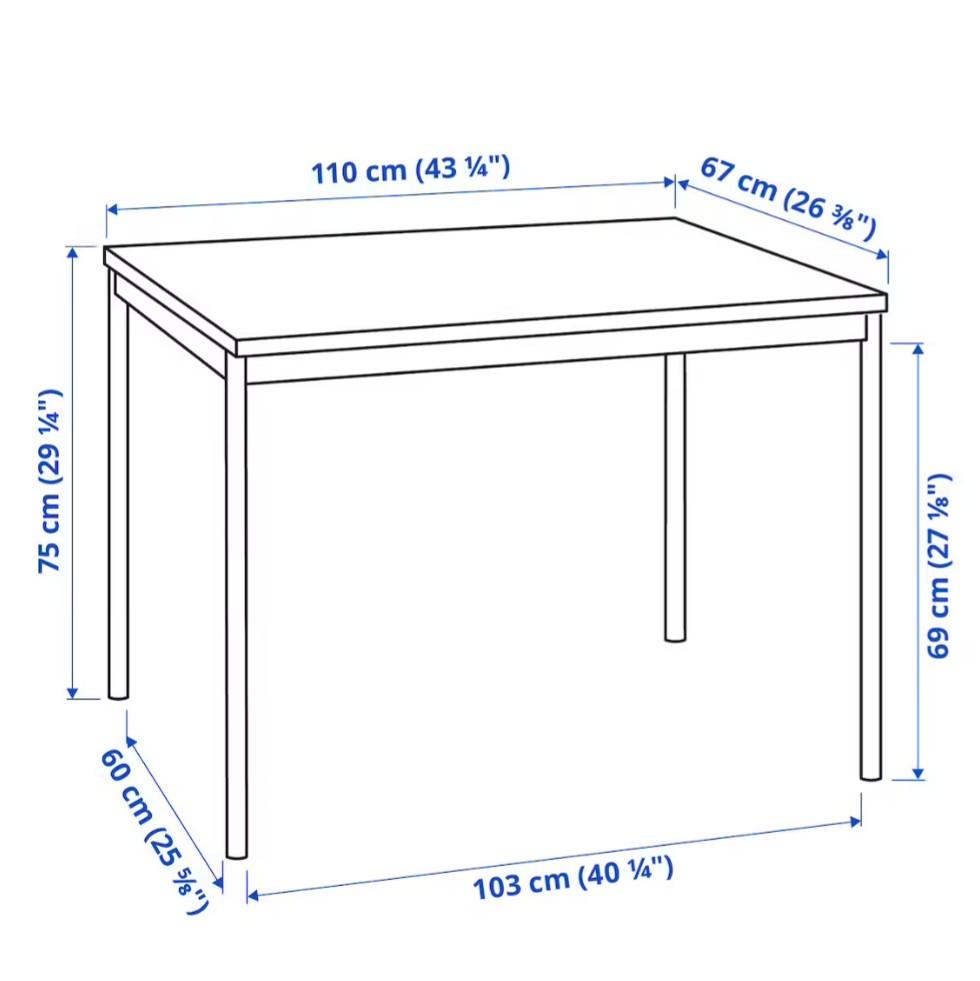 IKEA Sandsberg Desk, Furniture & Home Living, Furniture, Tables & Sets ...