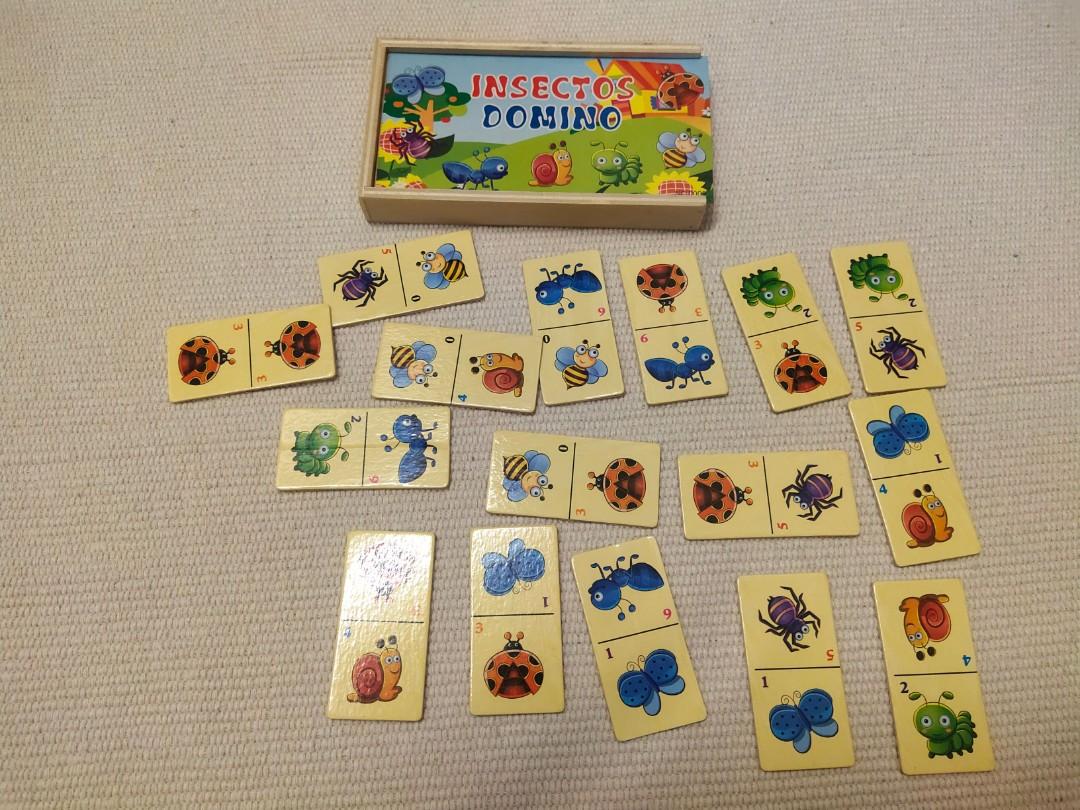 Insectos Domino, Hobbies & Toys, Toys & Games on Carousell