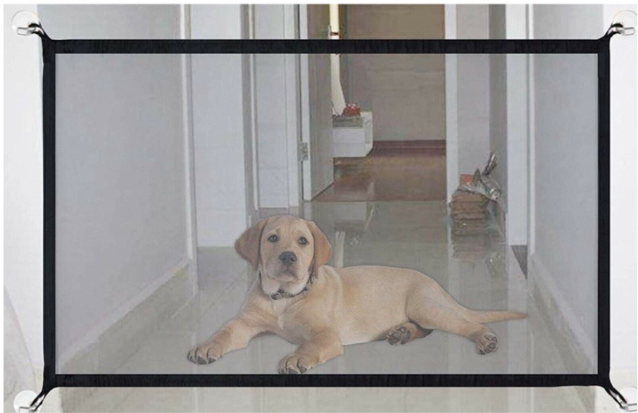 Invisible Mesh Gate Fence (Set of 2), Furniture & Home Living, Security ...