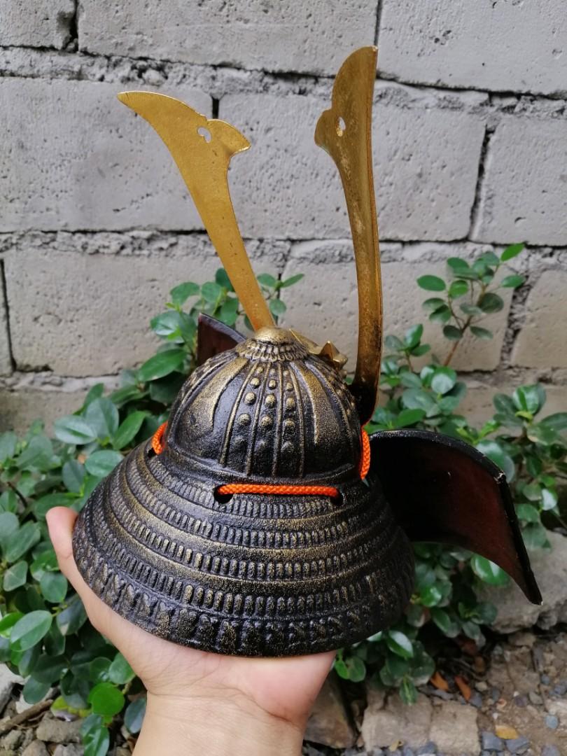 Japanese Samurai Head Armor | Heavy!!, Hobbies & Toys, Memorabilia ...