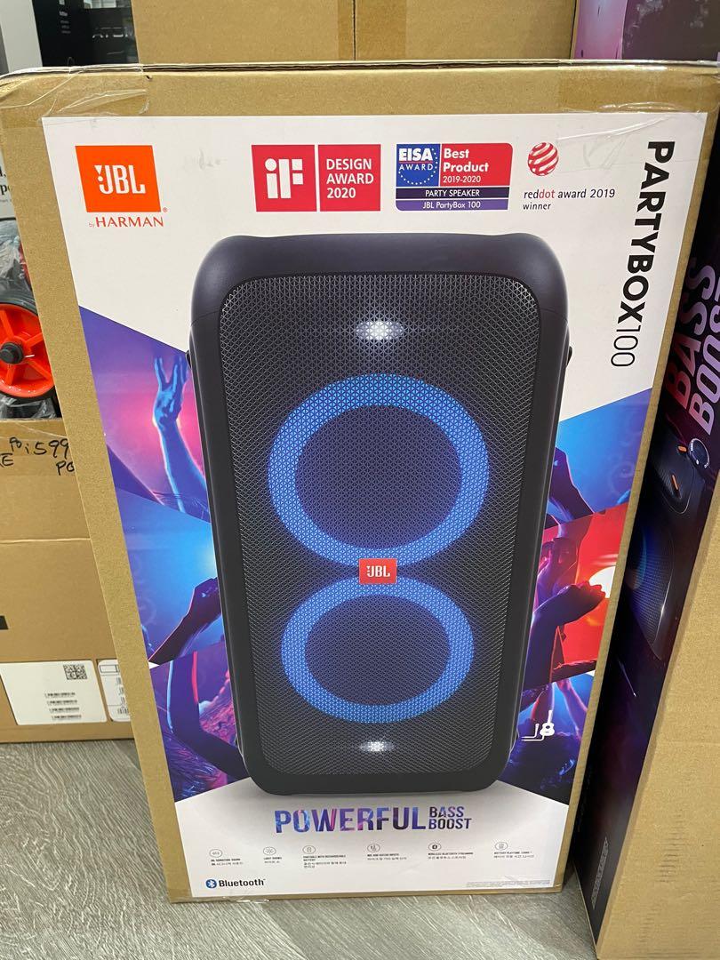 JBL Party Box 100, Audio, Soundbars, Speakers & Amplifiers on Carousell