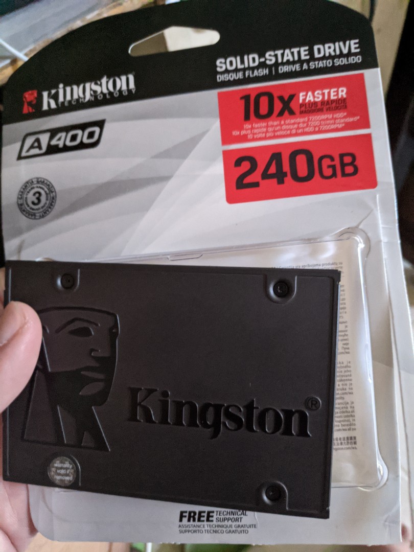Kingston 240GB, Computers & Tech, Parts & Accessories, Hard Disks ...