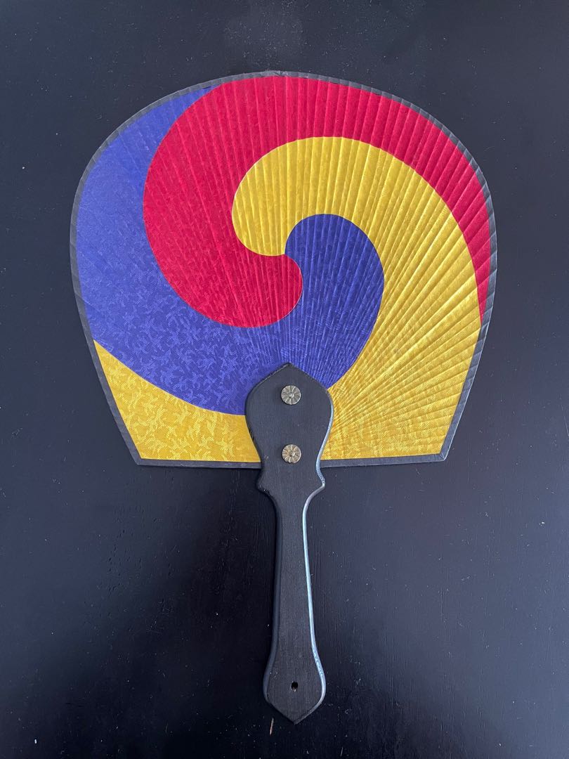 Korean hand fan, Hobbies & Toys, Memorabilia & Collectibles, K-Wave on ...