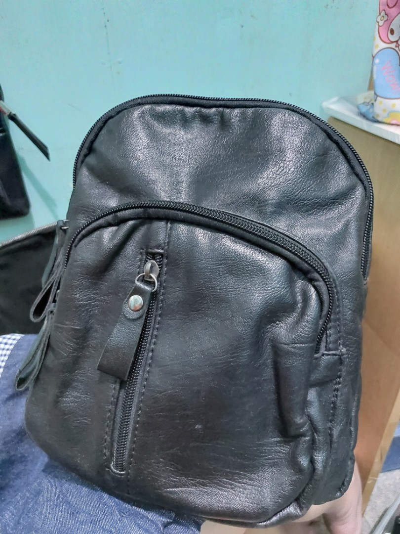 Leather Backpack from Taipei Trip, Women's Fashion, Bags & Wallets ...