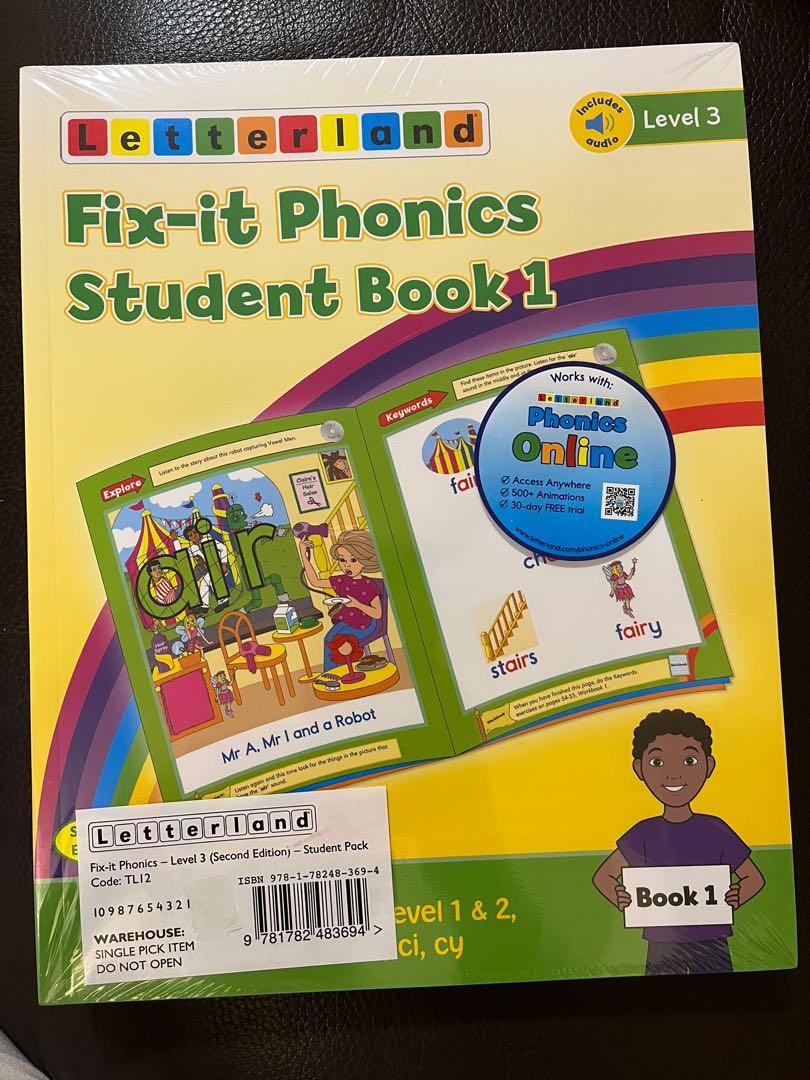 Letterland Phonic Sets~level 3, 興趣及遊戲, 書本 & 文具, 小朋友書 - Carousell