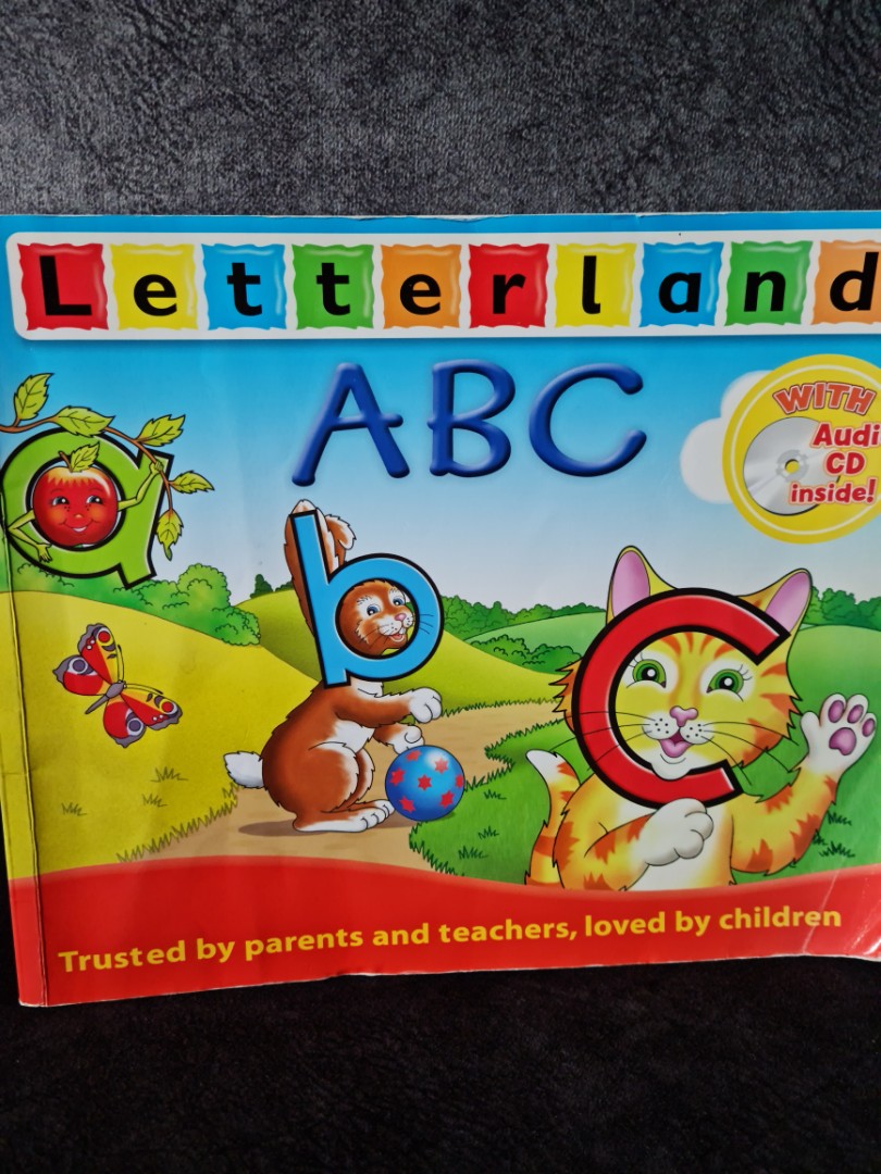 Letterland phonics alphabet book with audio CD, Hobbies & Toys, Books ...