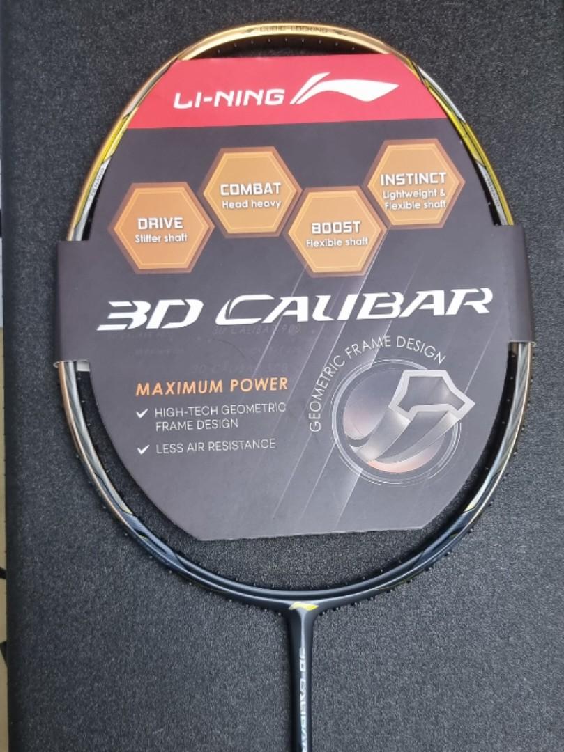 Li Ning 3D Calibar 900, Sports Equipment, Sports & Games, Racket & Ball ...