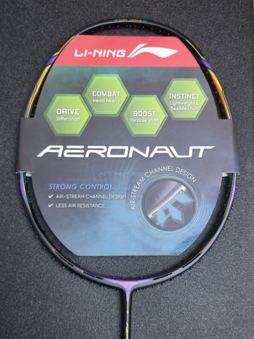 Li Ning Aeronaut 9000I, Sports Equipment, Sports & Games, Racket & Ball ...
