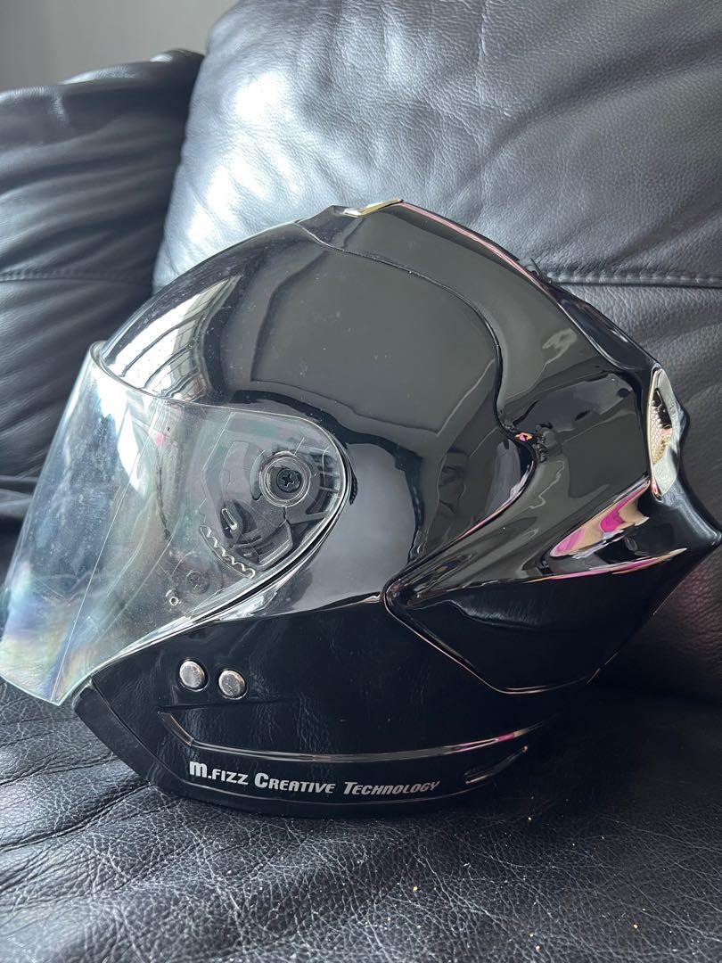 M Fizz Evolution II Helmet Size S, Motorcycles, Motorcycle Accessories ...