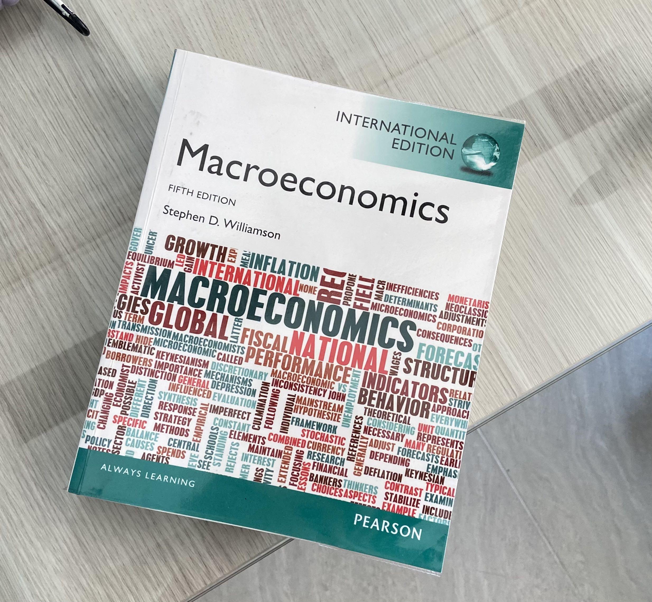 Macroeconomics Textbook, Hobbies & Toys, Books & Magazines, Textbooks ...