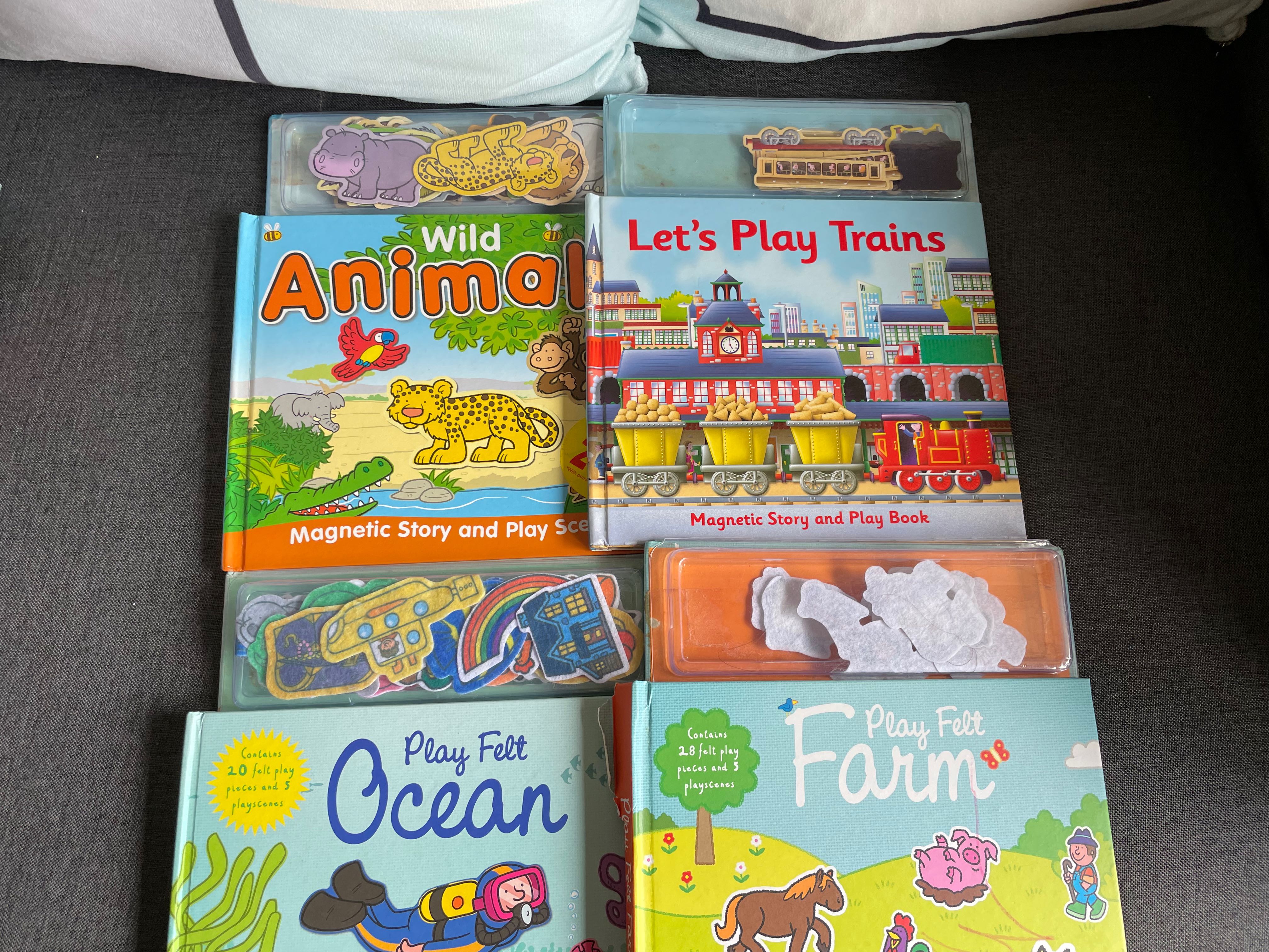 Magnetic story and play book, Hobbies & Toys, Books & Magazines ...