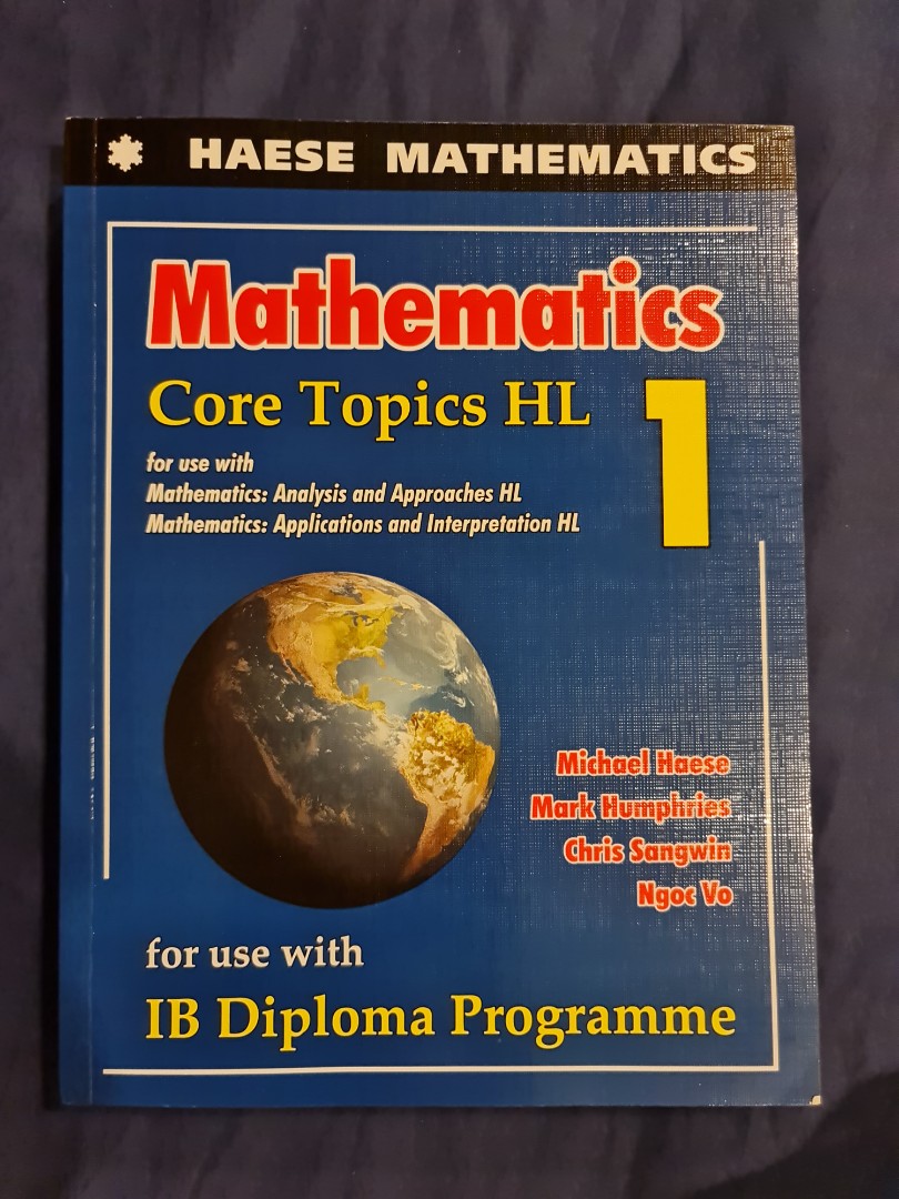 Mathematics HL textbook for IB, Hobbies & Toys, Books & Magazines ...