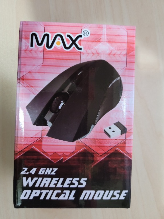 全新MAX Mouse 無線滑鼠, 電腦＆科技, 電腦周邊及配件, 電腦滑鼠及相關產品 - Carousell