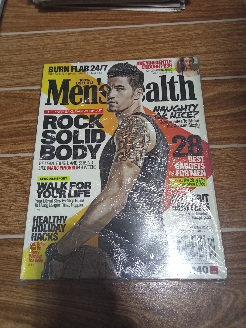 Men's Health "Rock Solid Body, Dec. 2014 *L1.3, Hobbies & Toys ...