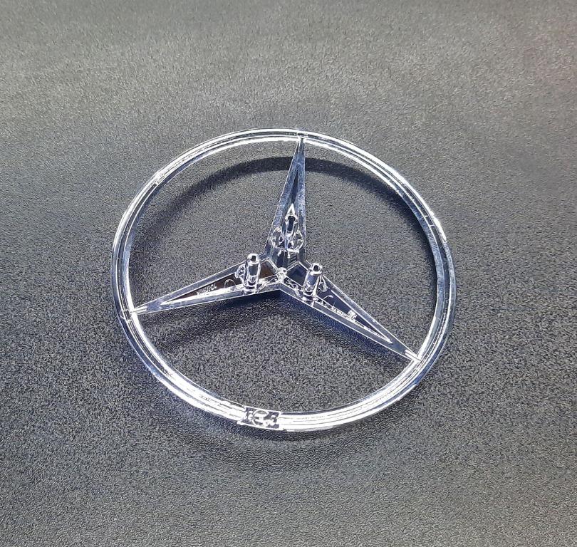 Mercedes-Benz C216 Rear Trunk Boot Emblem Badge A2167580058, Auto ...