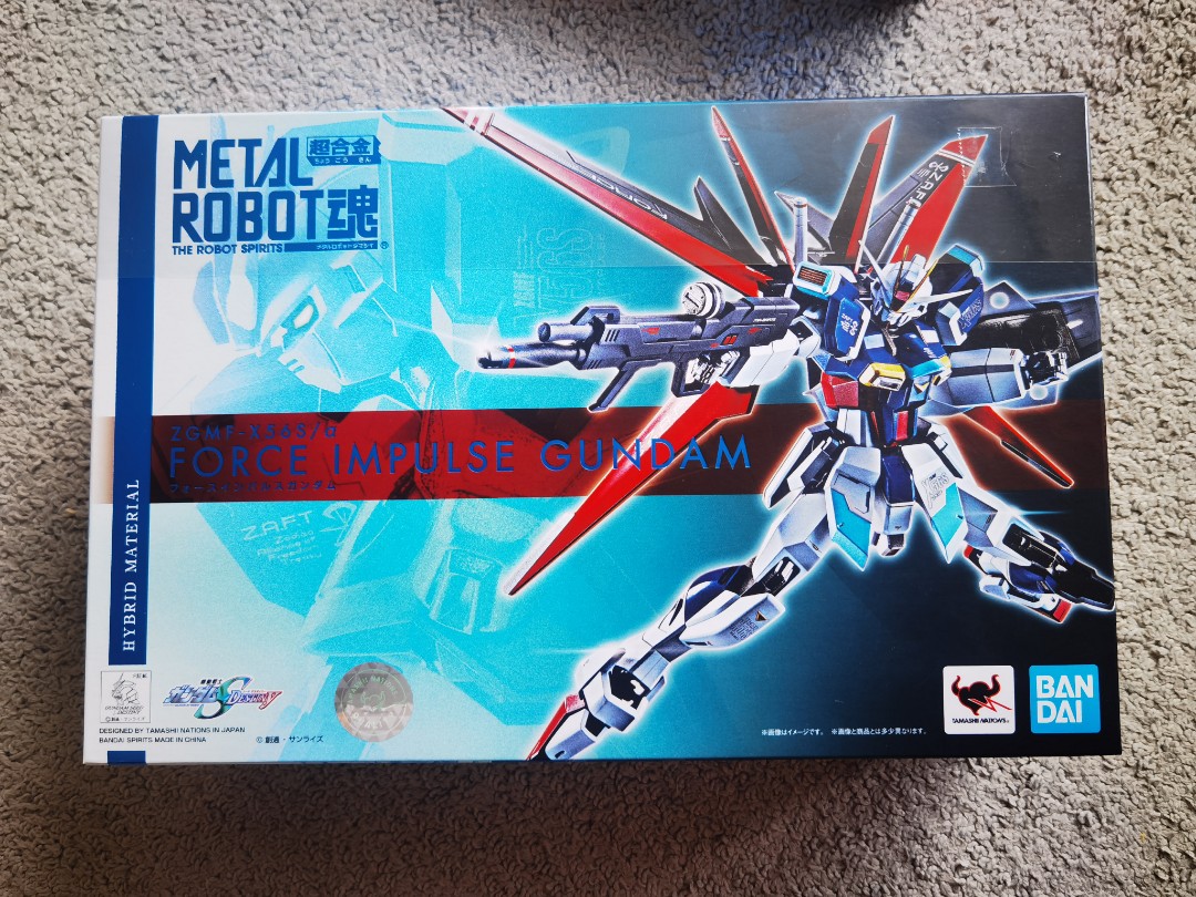 Metal Robot Spirits Force Impulse Gundam, Hobbies & Toys, Toys & Games ...