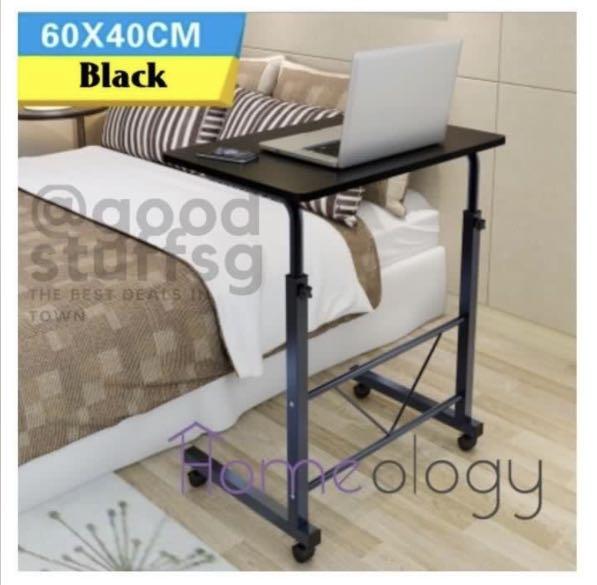 Movable Bedside Table/Space Saving/Adjustable/Study Desk/Computer ...