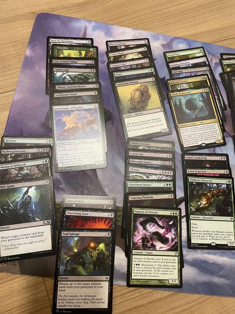 MTG Old Rutstein EDH Graveyard Deck, Hobbies & Toys, Toys & Games on ...