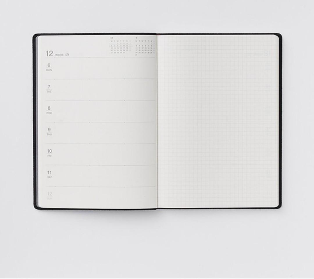 Muji Weekly Planner 2022, Hobbies & Toys, Stationery & Craft, Other ...