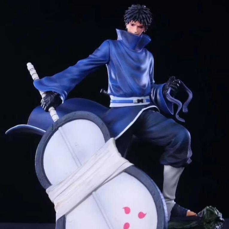 Naruto Uchiha Obito Statue Masked Madara PVC GK Action Figure 25cm ...