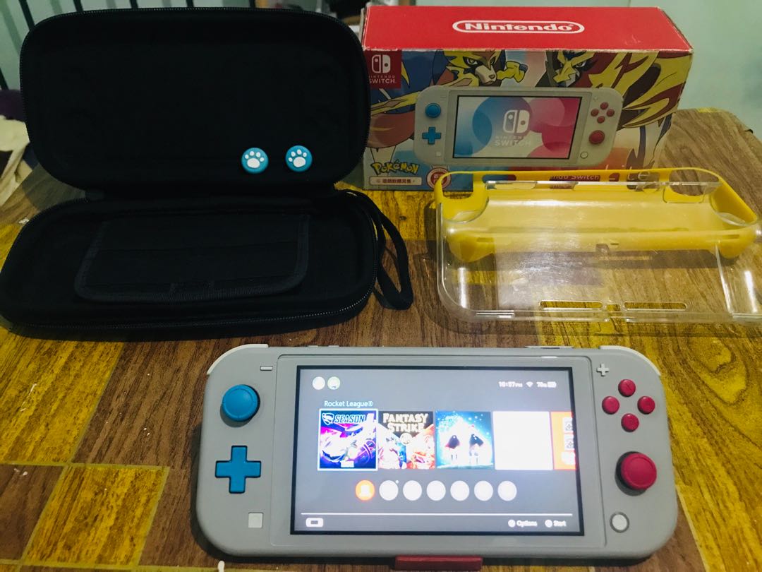 Nintendo Switch Lite Z&Z Edition, Video Gaming, Video Game Consoles ...
